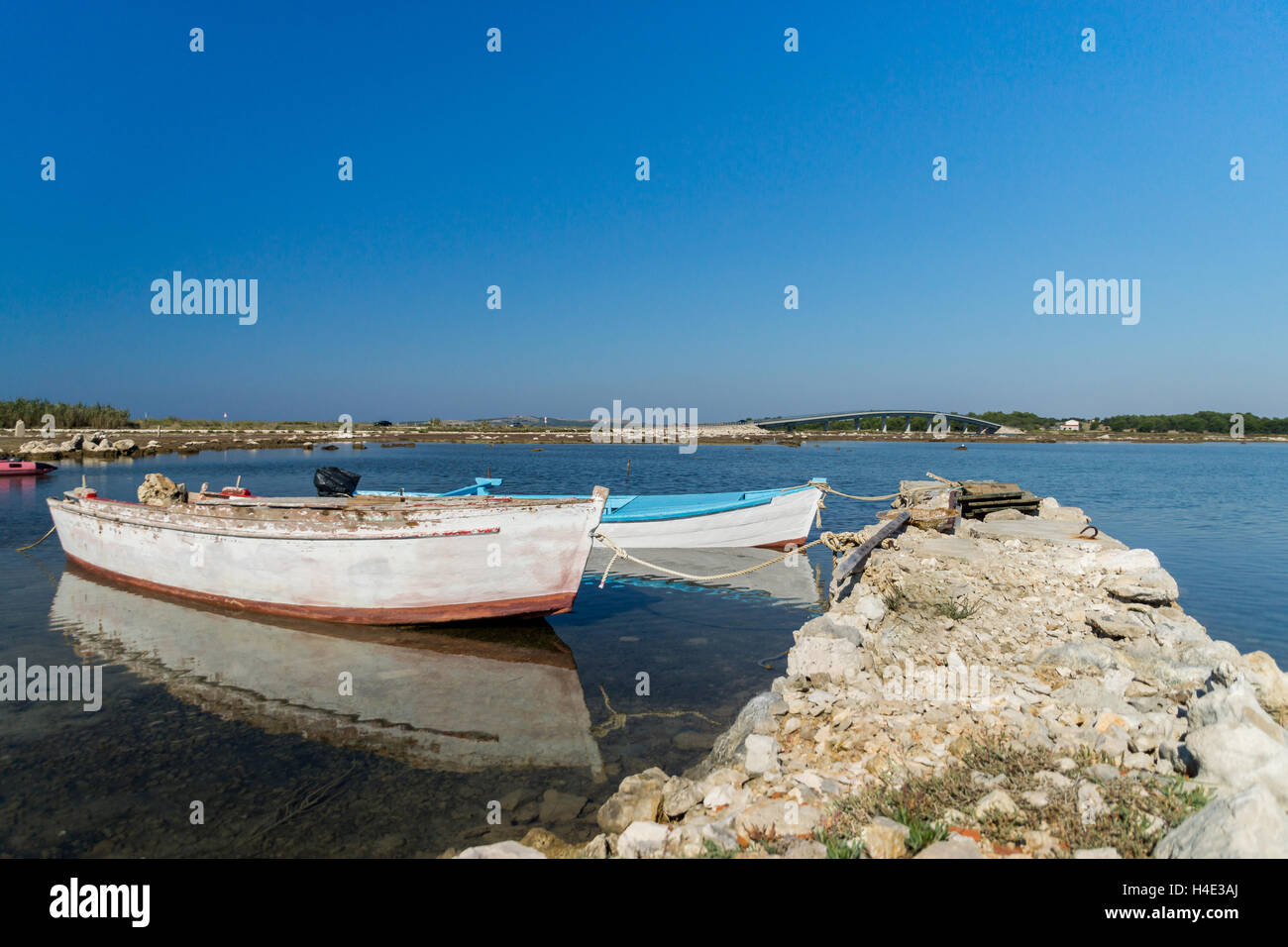 Vir is an island on the Croatian coast of the Adriatic Sea Stock Photo ...