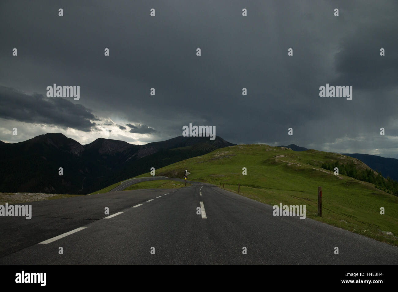 The Nock Alp Street in Carinthia, Austria, in July Stock Photo - Alamy