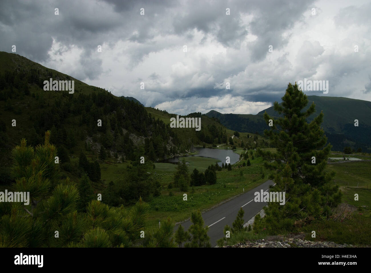 The Nock Alp Street in Carinthia, Austria, in July Stock Photo - Alamy