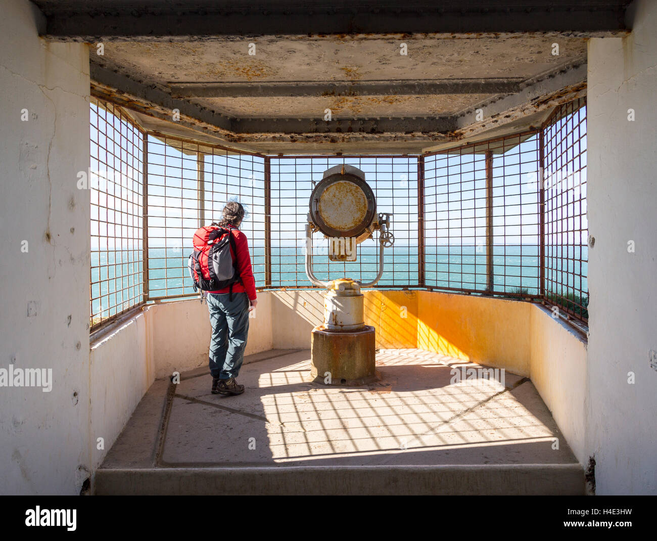 Searchlight lookout station, The Needles battery, Isle of Wight ...