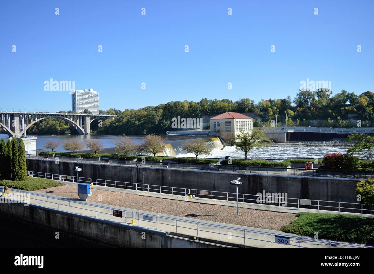 Ford Dam in Minnesota Stock Photo - Alamy