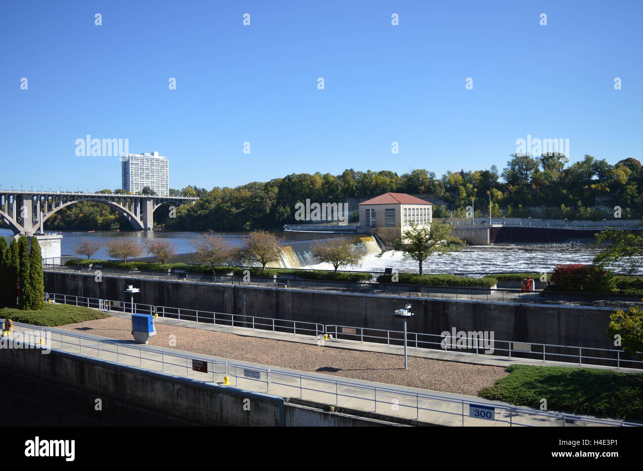 Ford Dam in Minnesota Stock Photo - Alamy