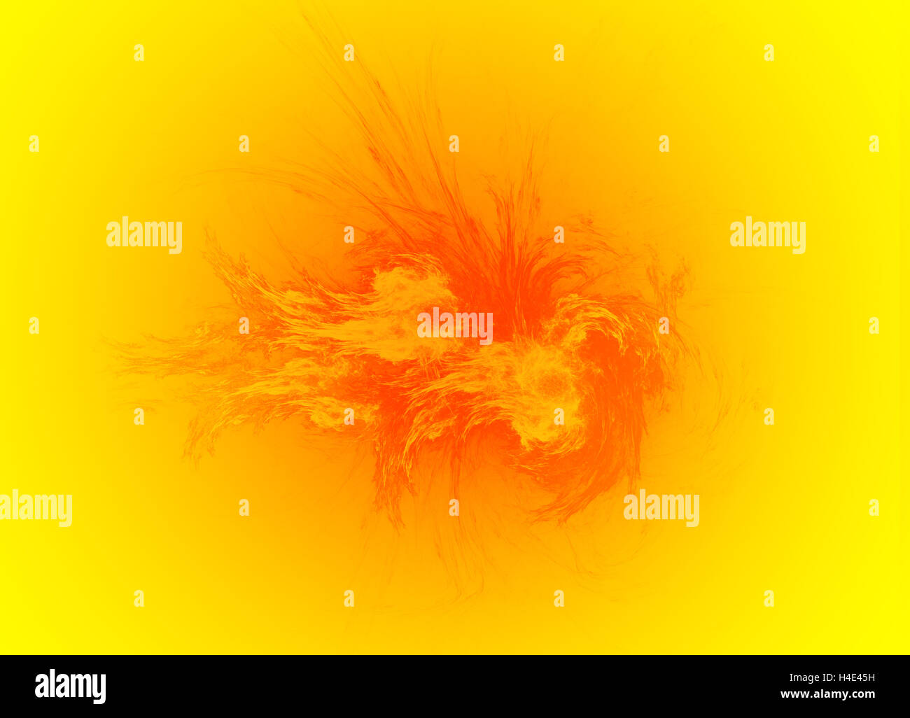 glowing orange curved fire flame over bright Abstract Background space ...