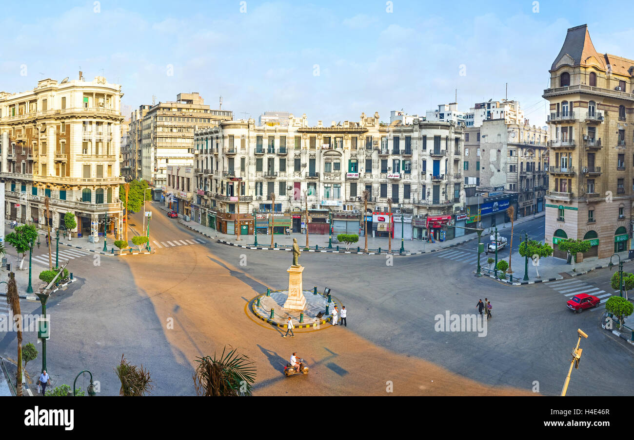 Talaat harb square hi-res stock photography and images - Alamy