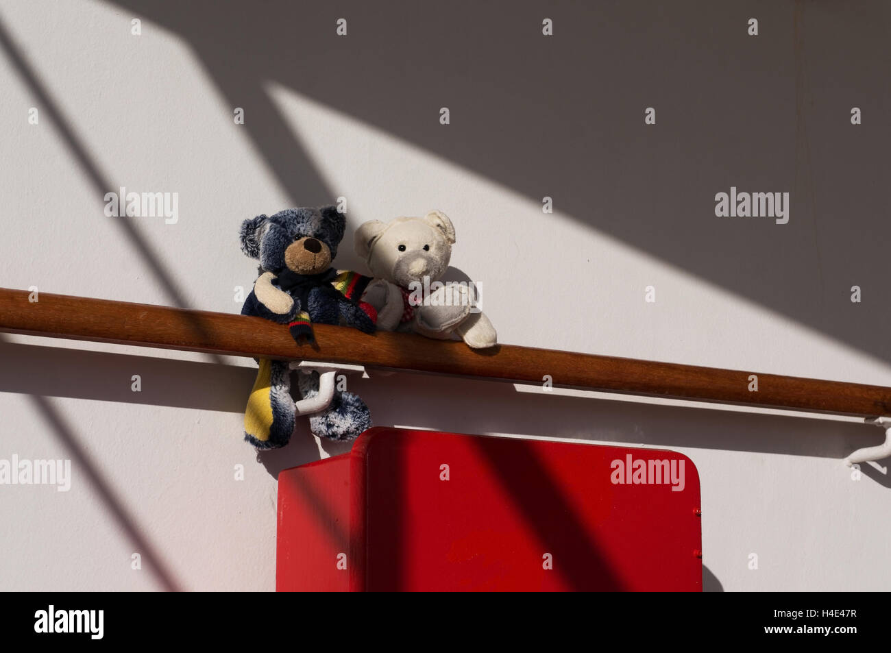 Teddies on a cruise ship during transfer over the Atlantic Stock Photo ...