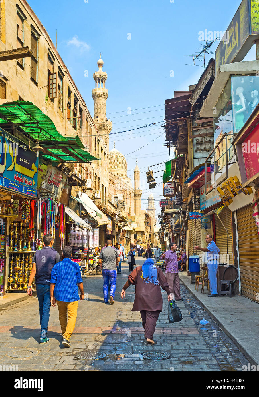 The Khan el-Khalili souq (market) is one of the most interesting ...