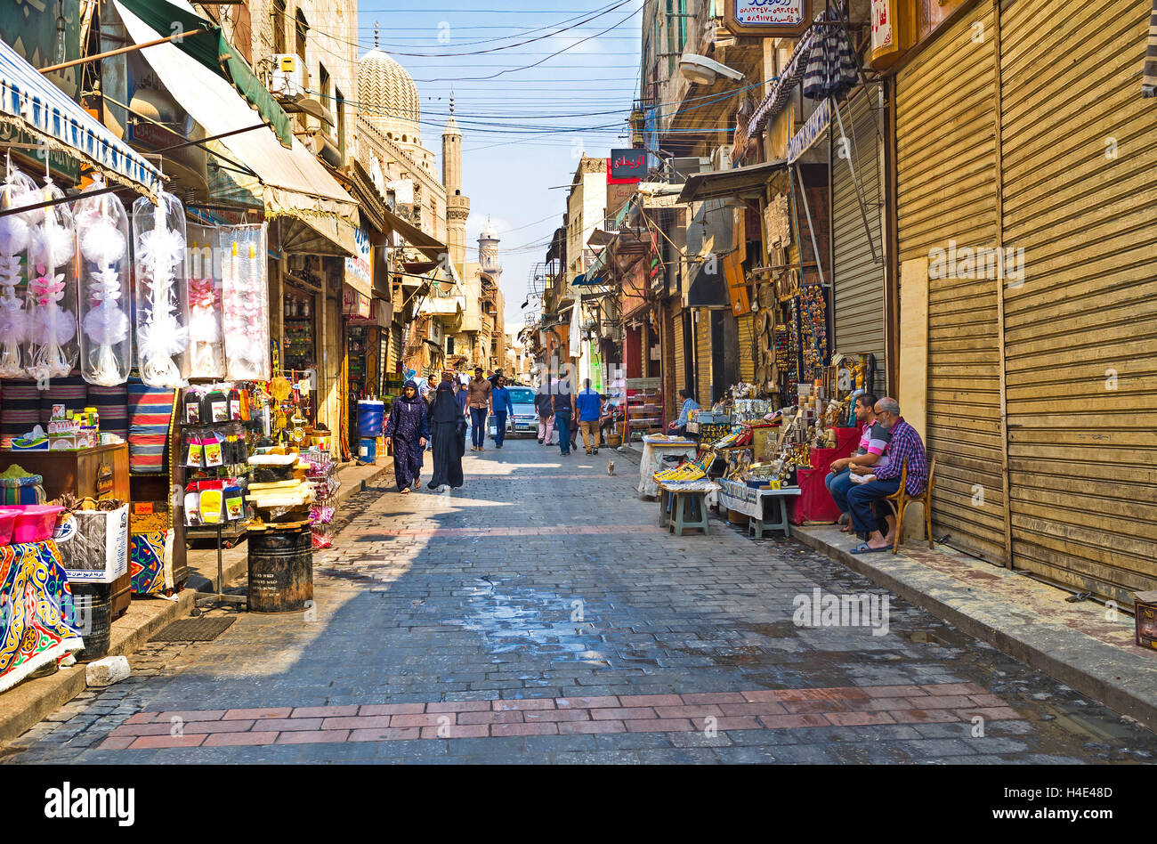 The Khan el-Khalili souq (market) is one of the most interesting ...