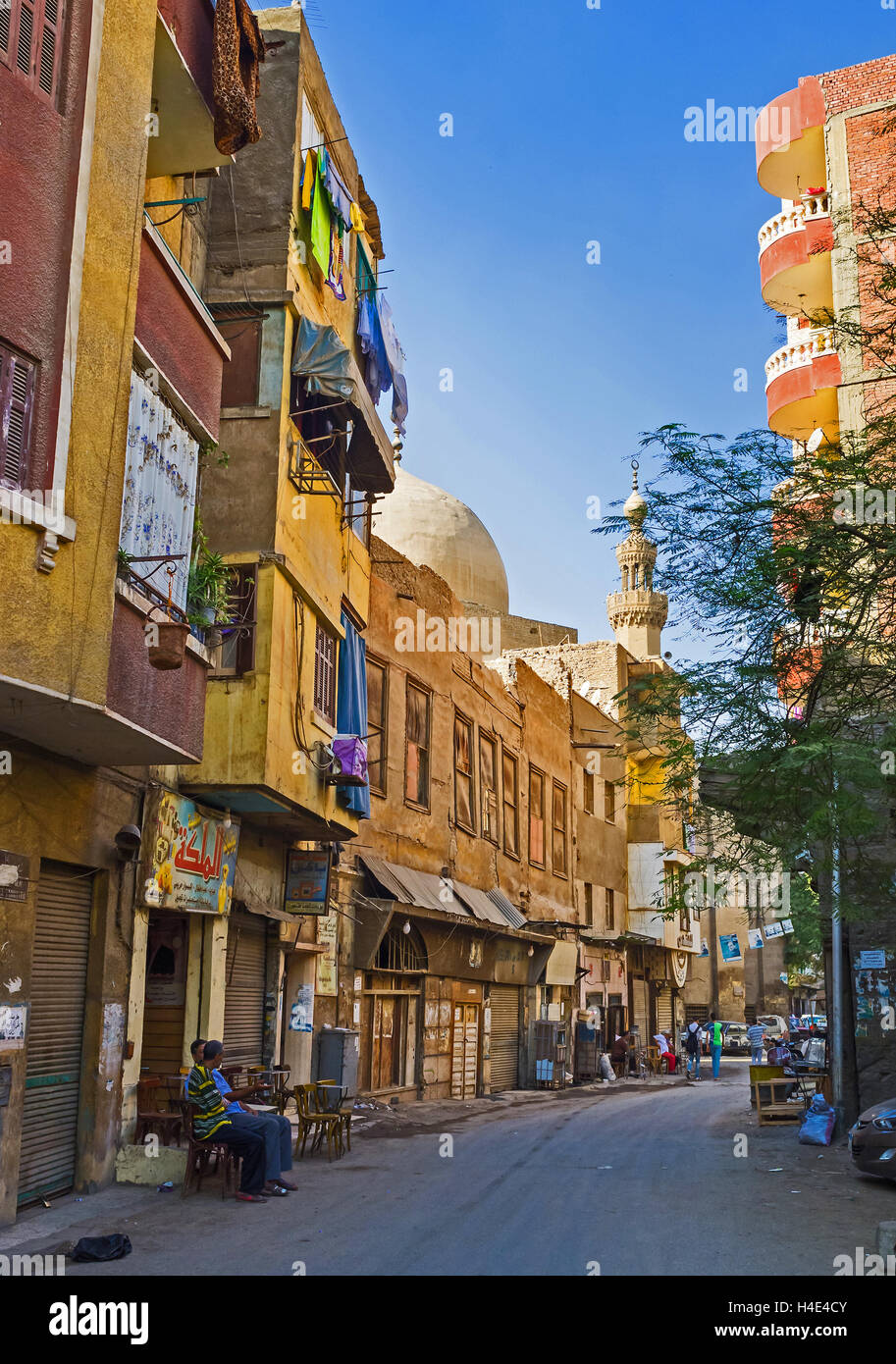 Cairo old town street in hi-res stock photography and images - Alamy