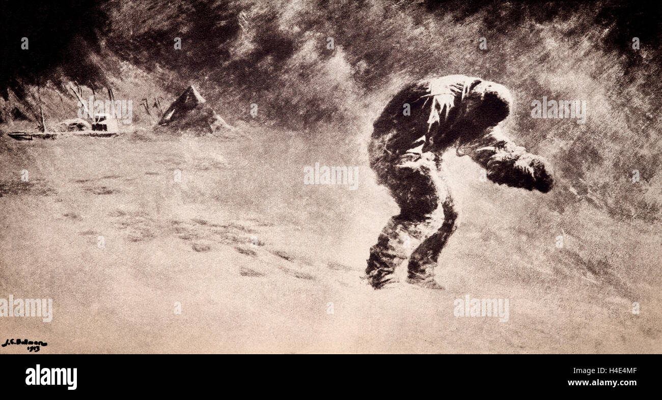 Captain Lawrence Oates, who knowing his frostbitten condition would ...