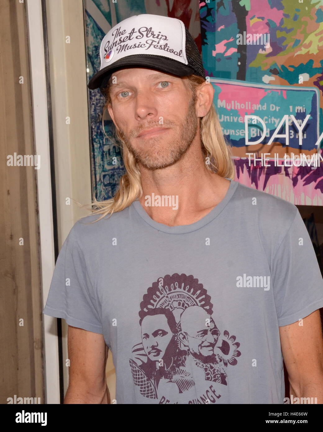 Artist Travis Moore at Lemmy Kilmister: A Tribute To The Master at Art ...