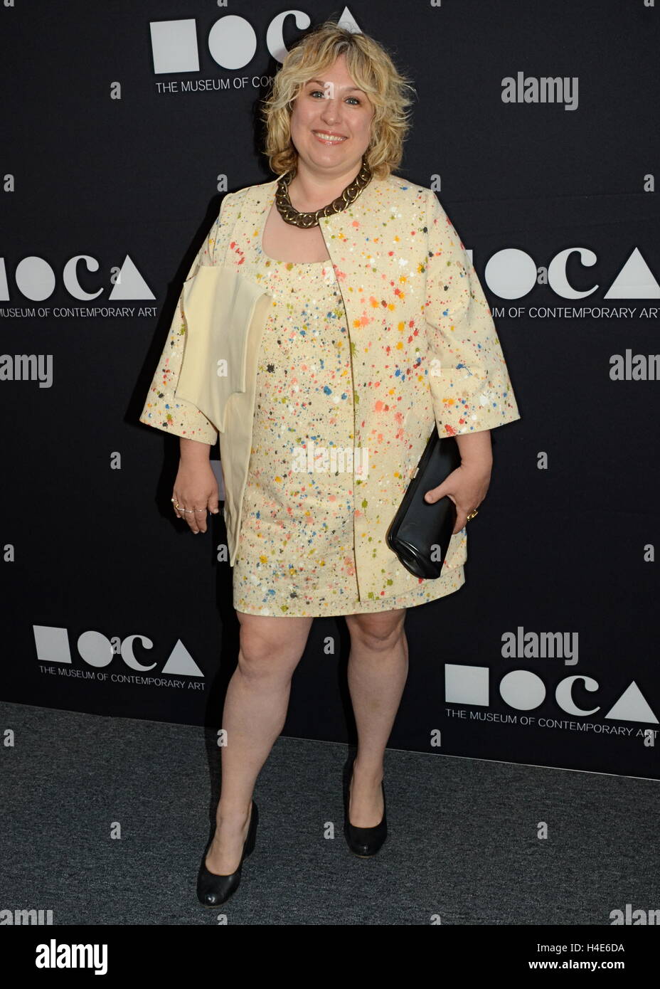 Zoe Crosher arrives at the MOCA 2016 Gala at The Geffen Contemporary at ...