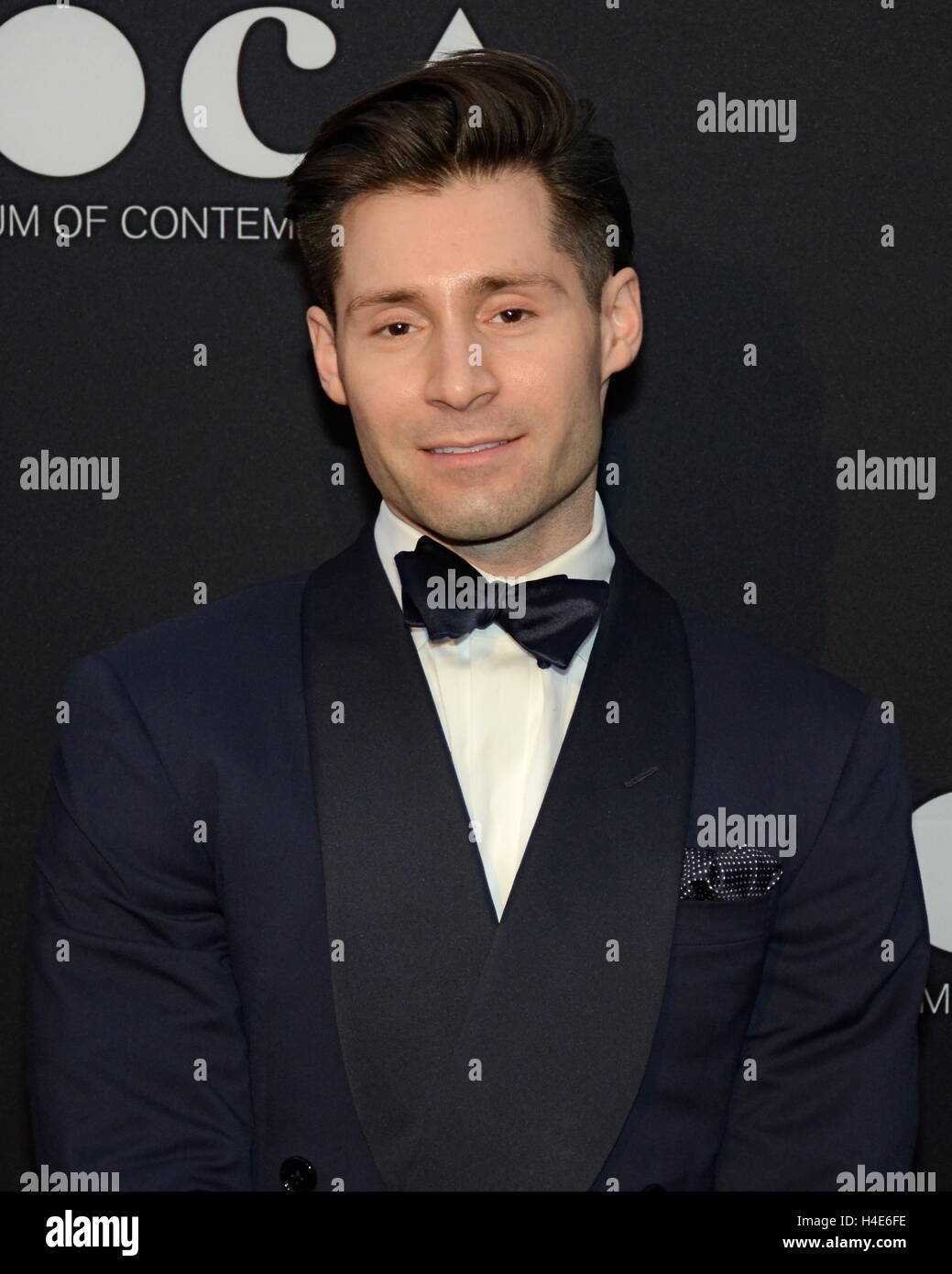 Adam Goldston arrives at the MOCA 2016 Gala at The Geffen Contemporary ...