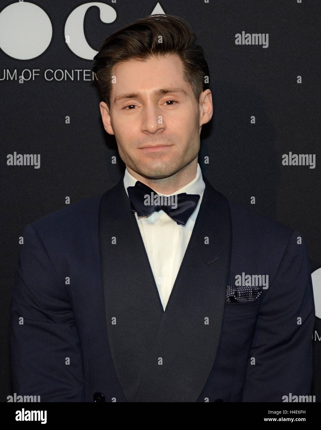 Adam Goldston arrives at the MOCA 2016 Gala at The Geffen Contemporary ...