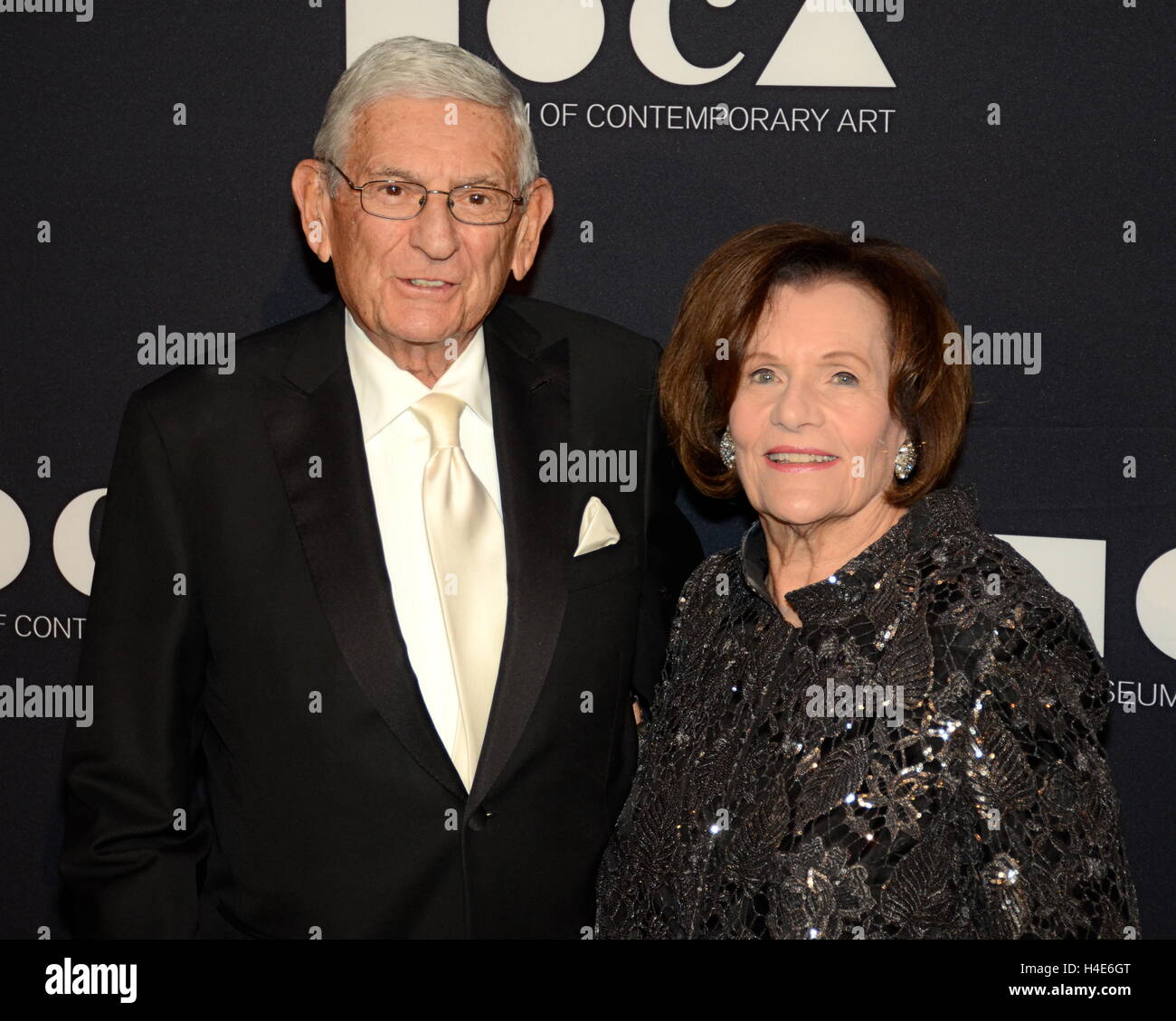 Eli Broad and Edythe L. Broad arrives at the MOCA 2016 Gala at The ...