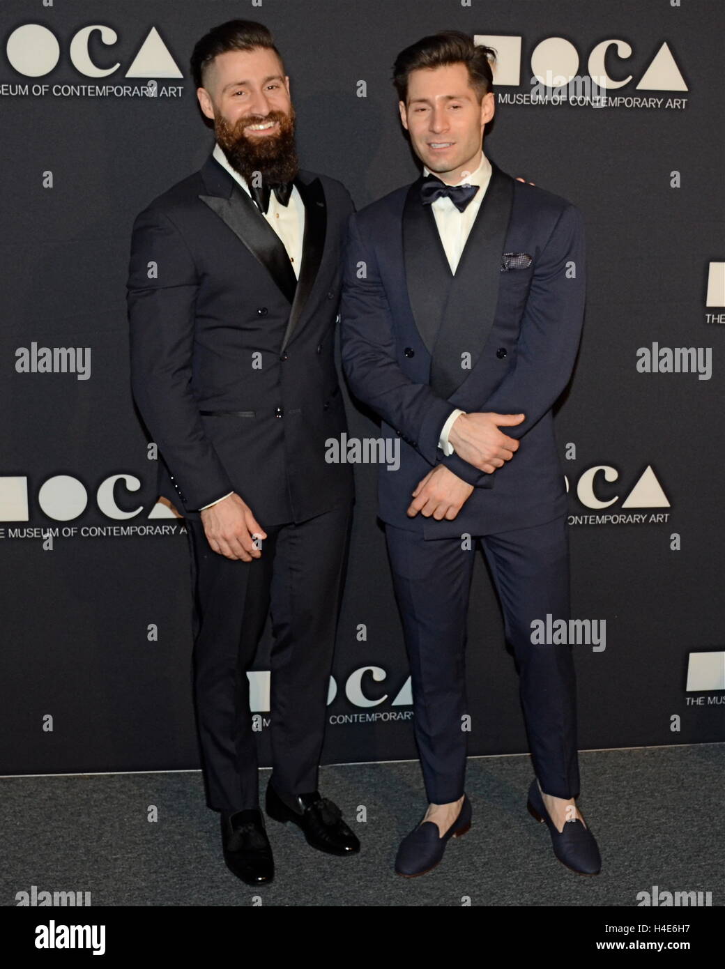Ryan GOldston and Adam Goldston arrives at the MOCA 2016 Gala at The ...