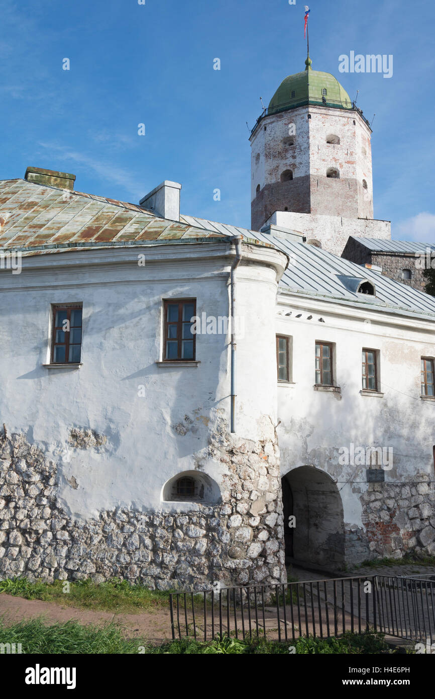 Medieval castle buildings in Vyborg Russia Stock Photo - Alamy