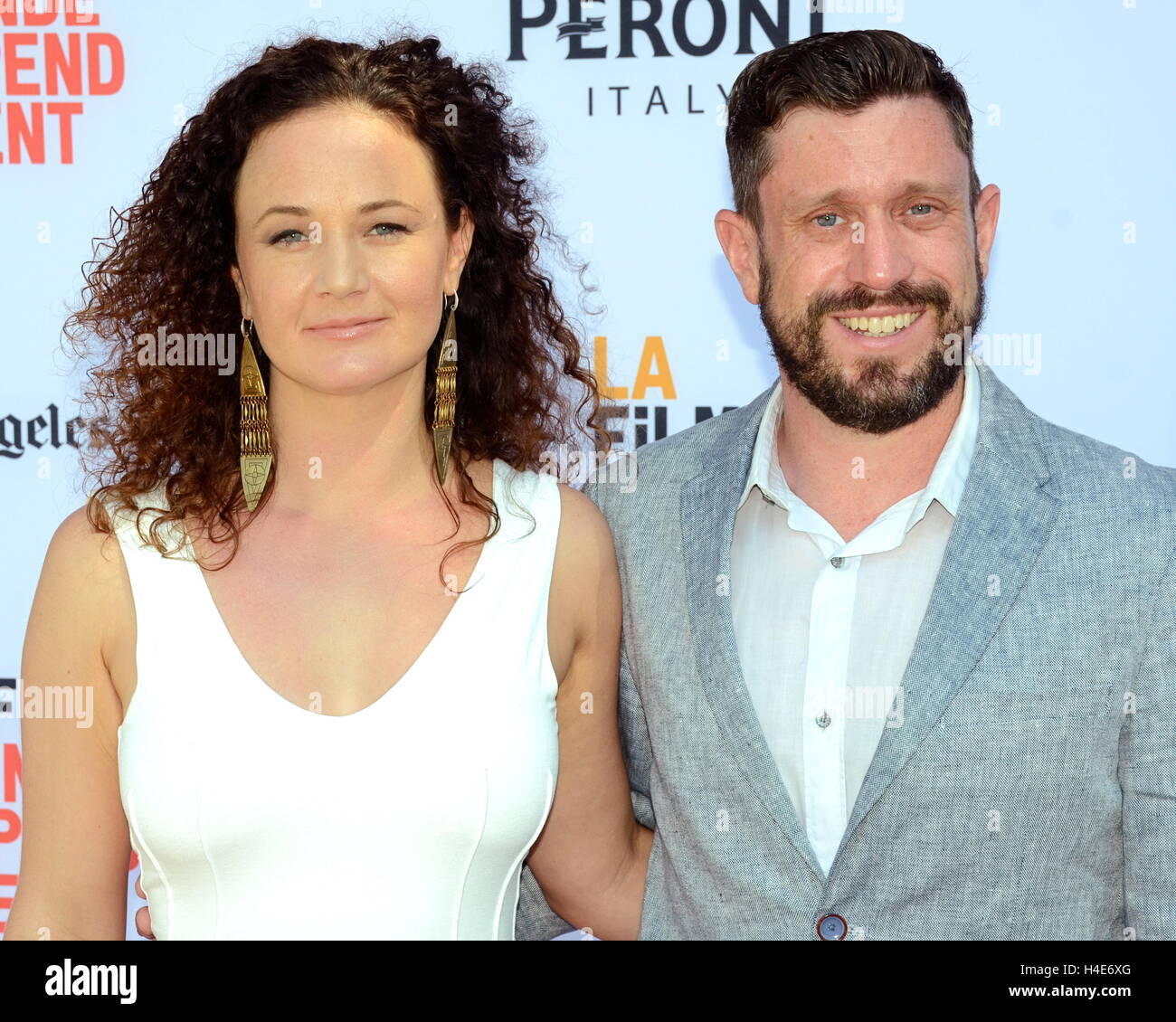 Tracy Wares and Jonah Markowitz arrives at the premiere of "Political ...