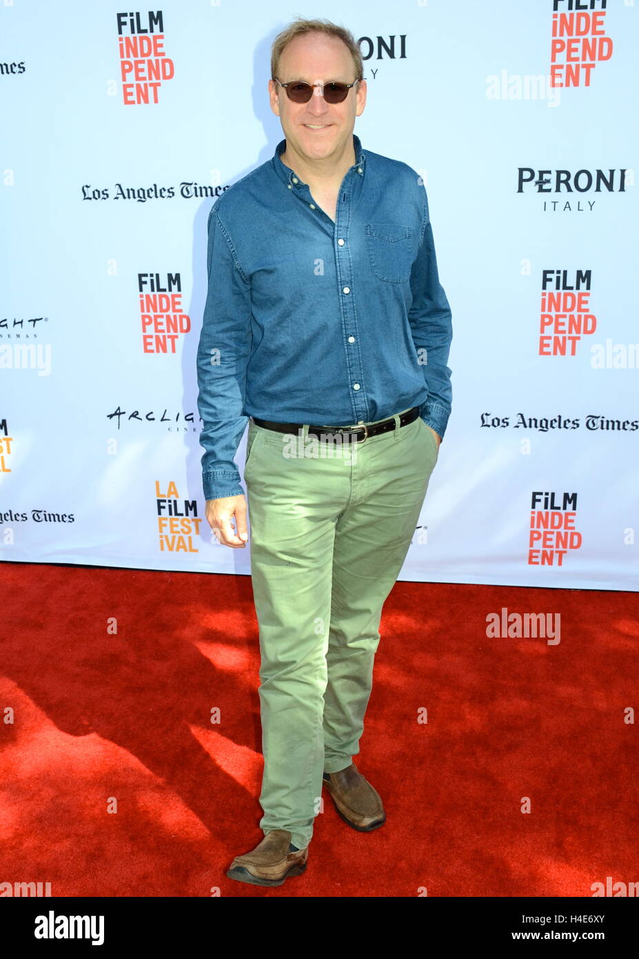 Michael Hofacre arrives at the premiere of "Political Animals" for the ...