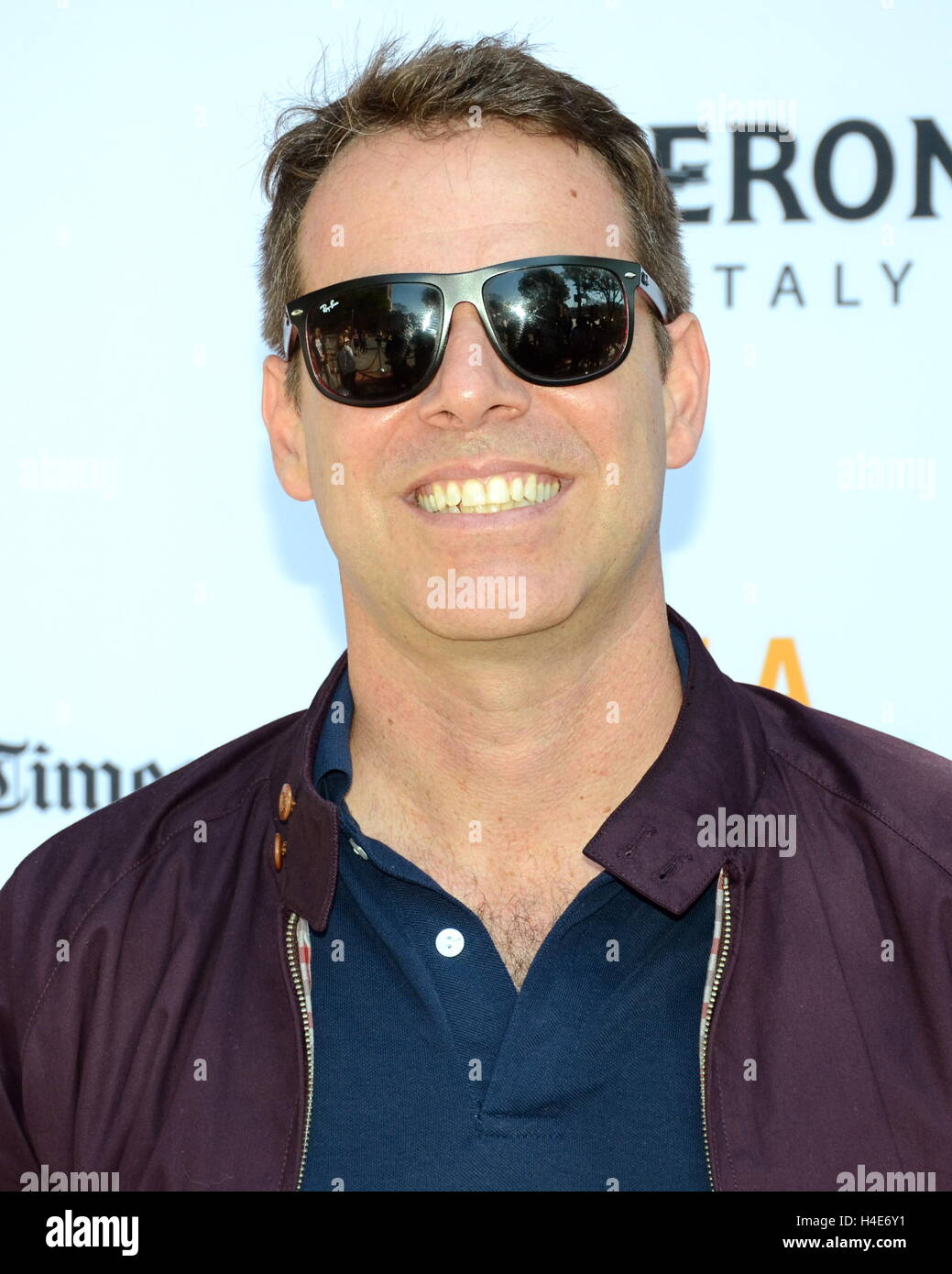 Chris Panizzon arrives at the premiere of "Political Animals" for the ...