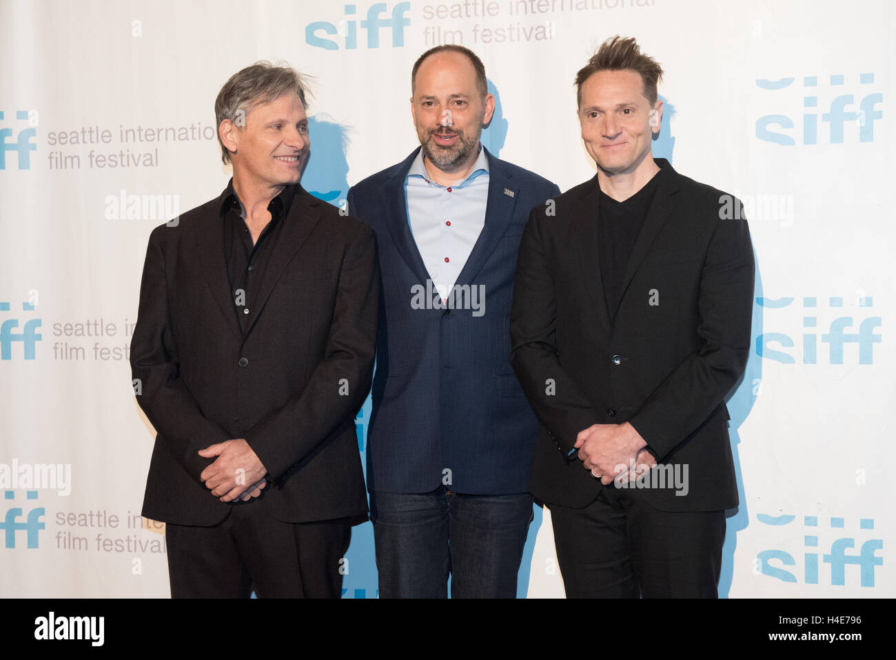 (L-R) Actor Viggo Mortensen, Festival Director and Chief Curator Carl ...