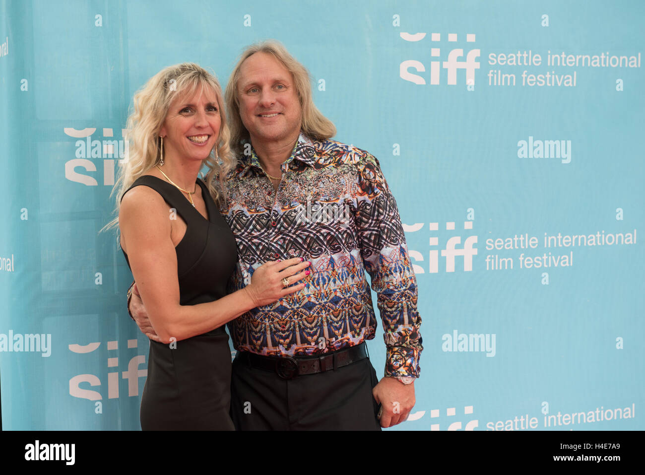 Rodger May, executive producer of Mother's Day, and wife Lisa May at ...