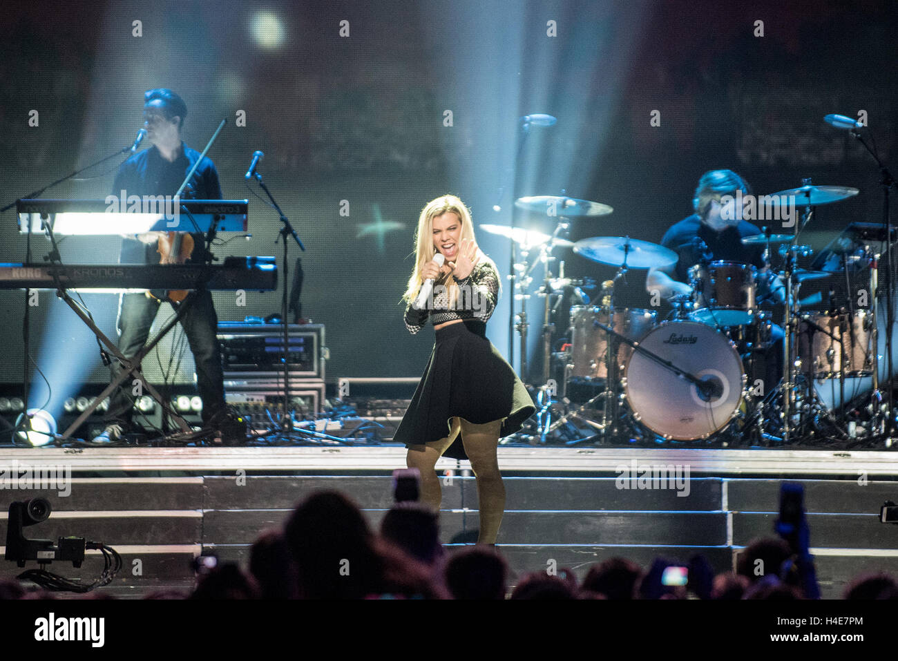 The Band Perry performed for the crowd at WE Day Seattle in Key Arena ...