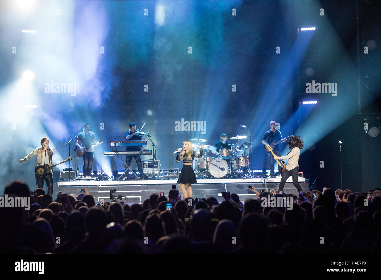 The Band Perry performed for the crowd at WE Day Seattle in Key Arena ...