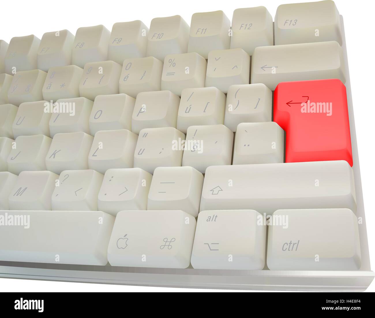 Keyboard cut Stock Vector Images - Alamy