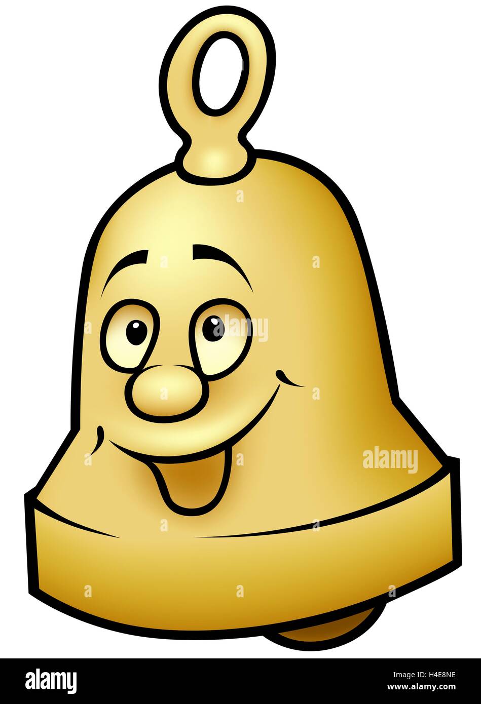 Cartoon bell hi-res stock photography and images - Alamy