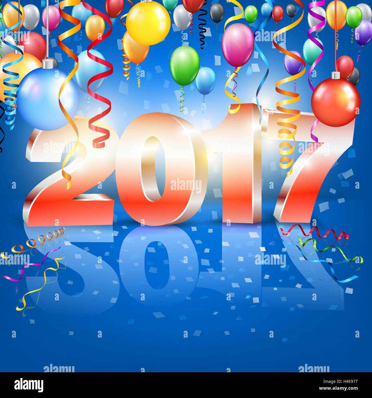 Happy New Year Stock Vector Image & Art - Alamy