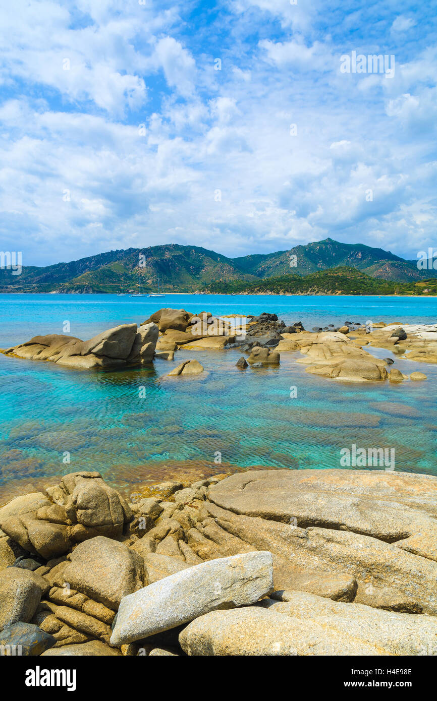 Beach rocks turquoise water hi-res stock photography and images - Alamy