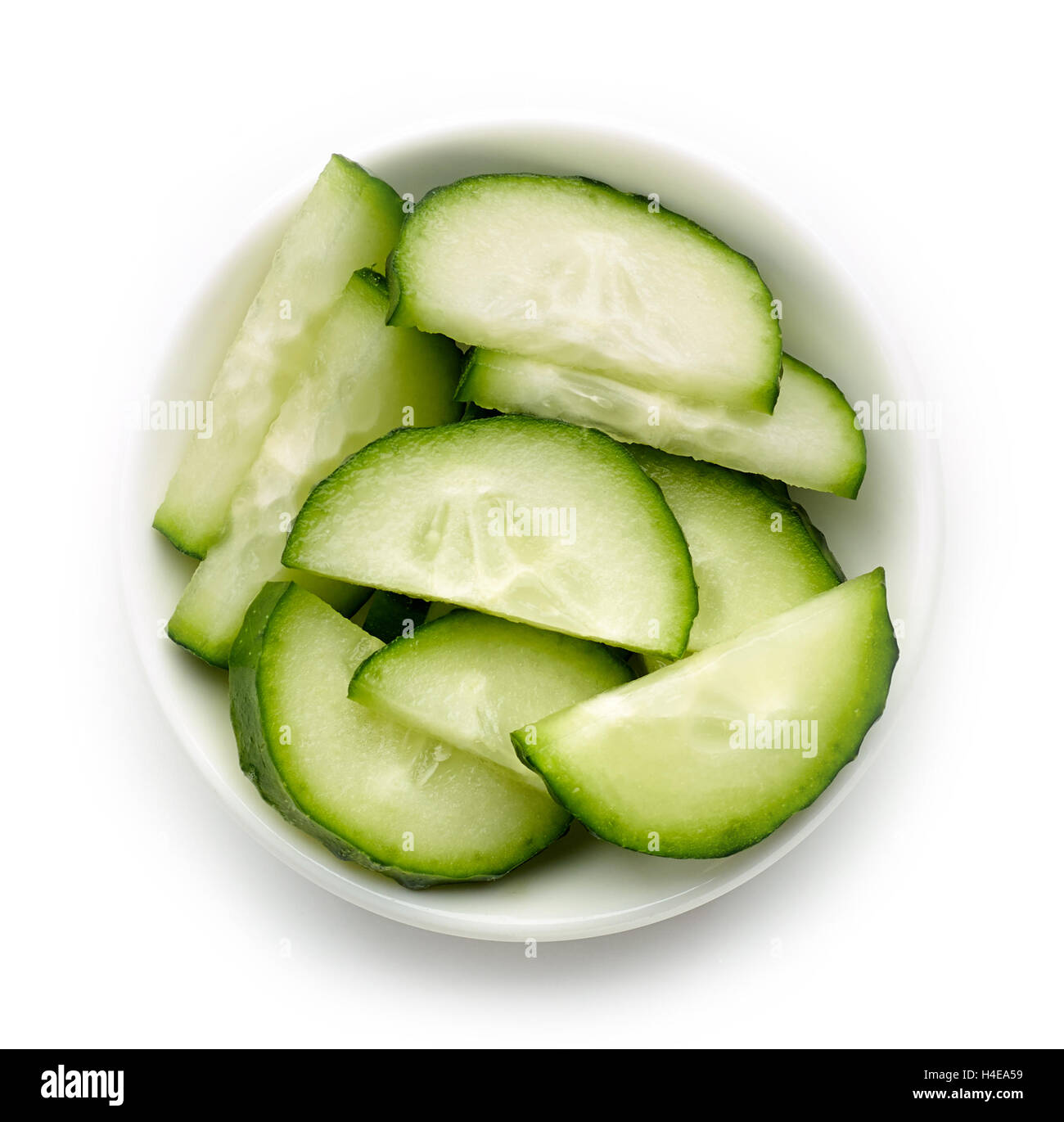 Fresh Sliced Cucumbers