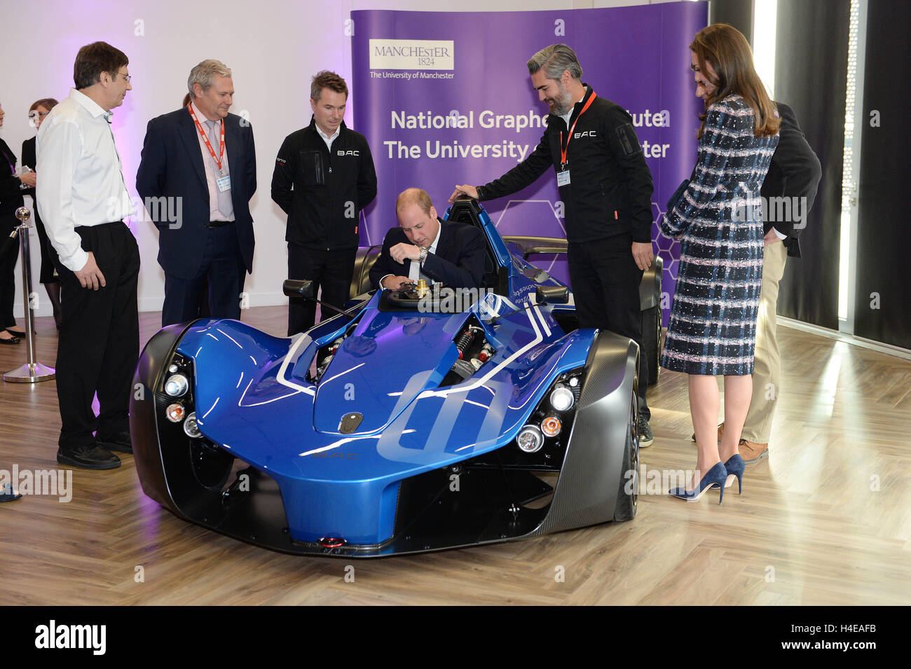 William wills kate middleton royal manchester hi-res stock photography ...