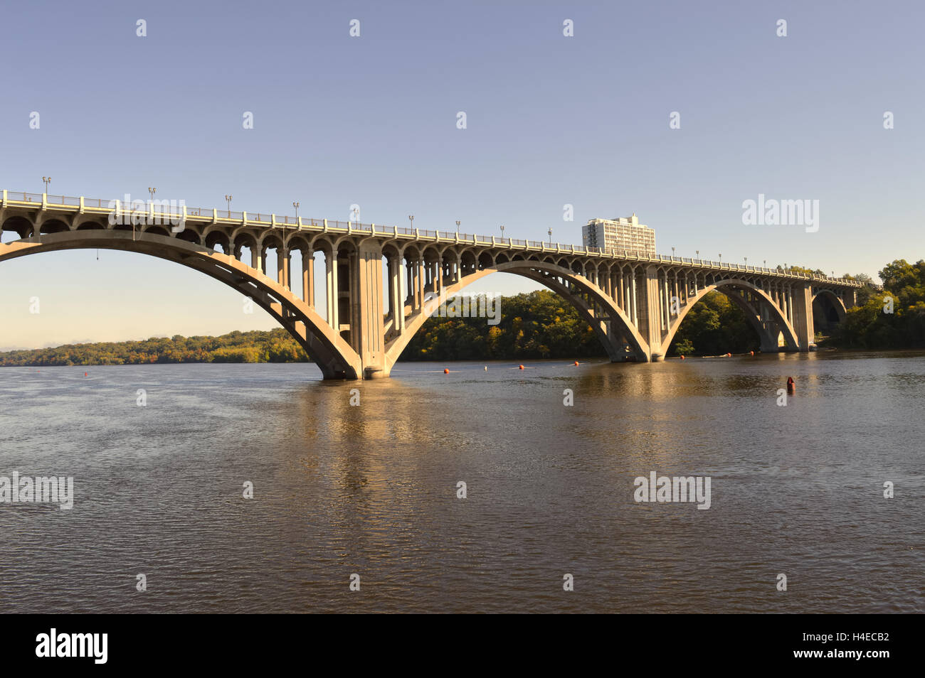 Ford Parkway Bridge in Minnesota Stock Photo - Alamy