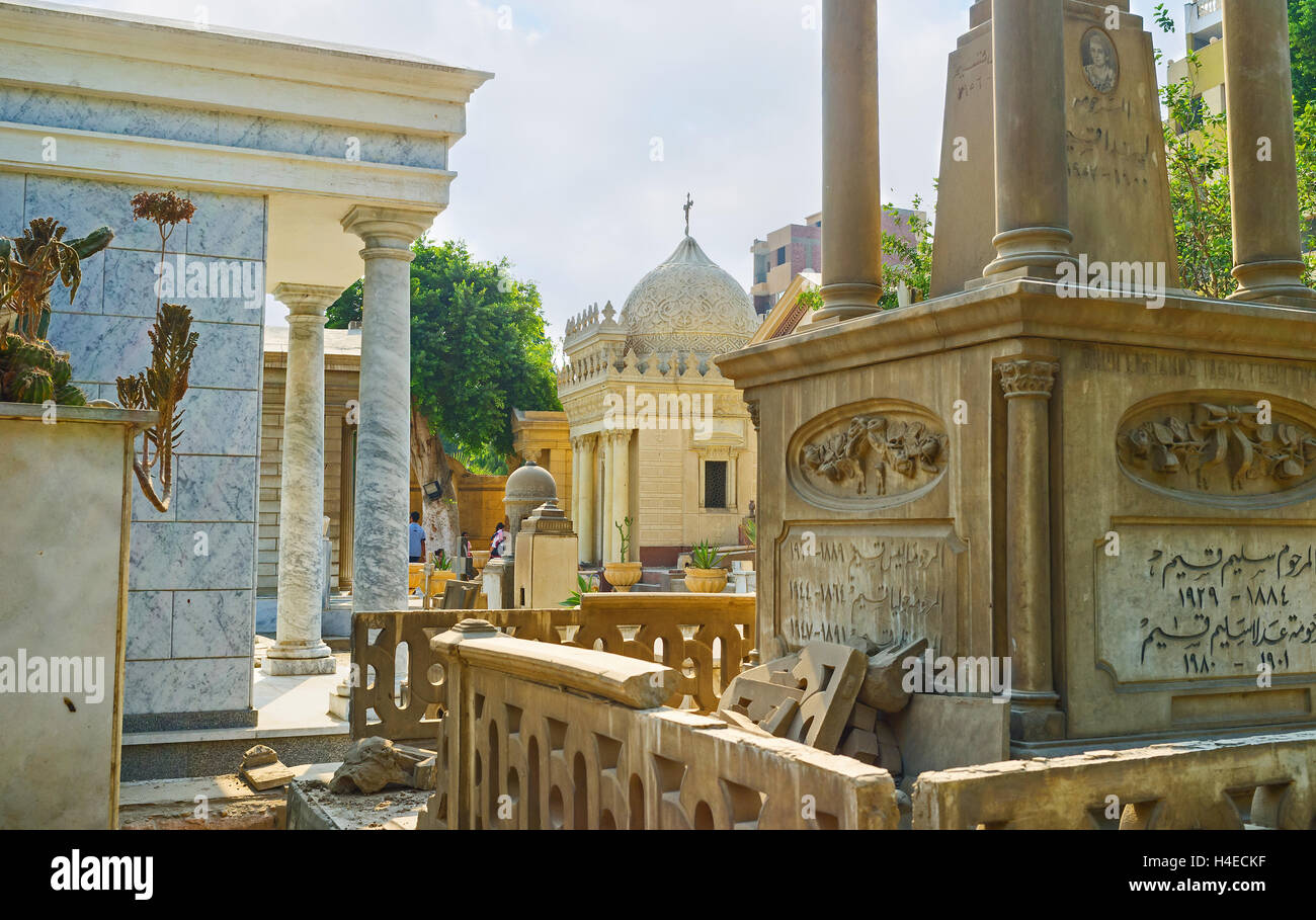 Coptic Cemetery Cairo High Resolution Stock Photography and Images - Alamy