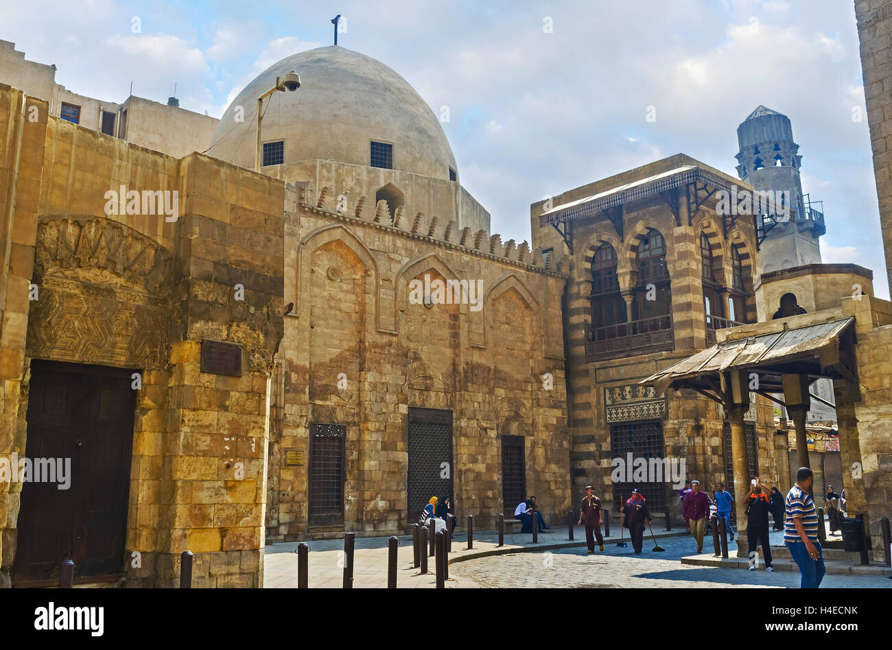 The Al-Muizz street is the center of historic Islamic district, Cairo ...