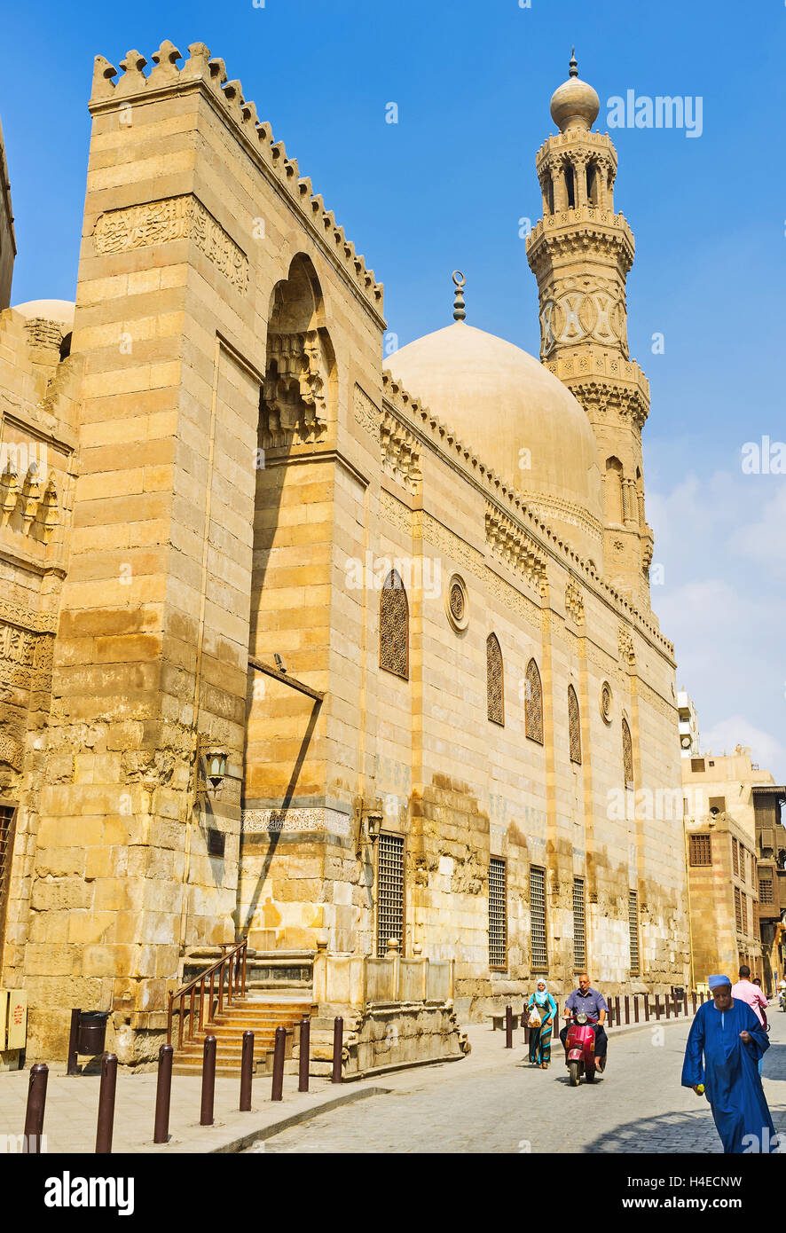 The Al-Muizz street is the center of historic Islamic district, Cairo ...