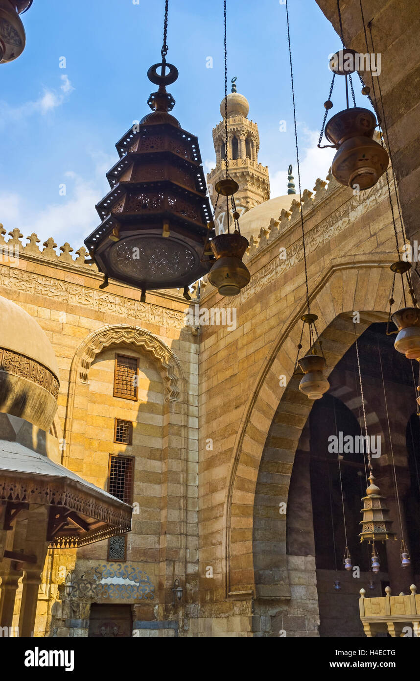 The different arabian lights are traditional elements of interior ...