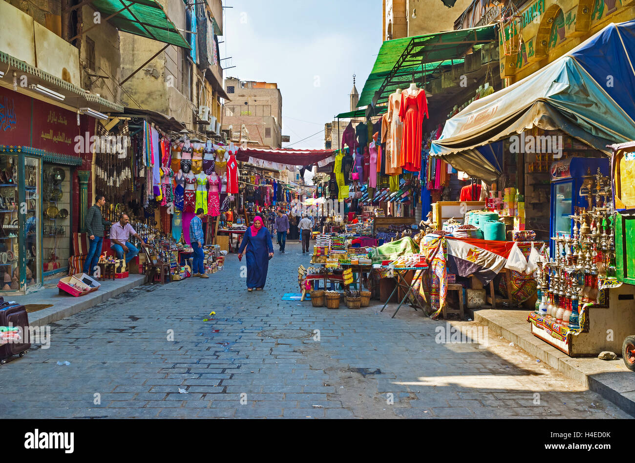The Khan El-Khalili souq (market) offers goods on each taste and price ...
