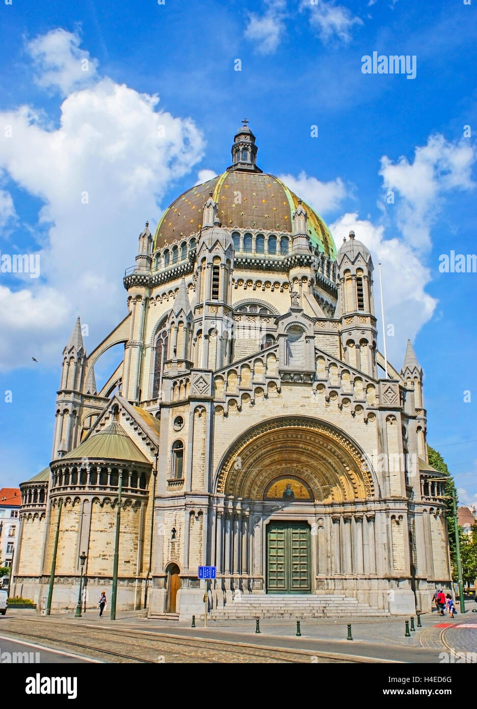 The Saint Mary's Royal Church is built in eclectic style, combining ...