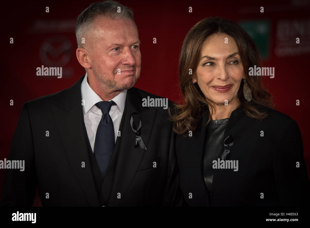 Rome, Italy. 14th Oct, 2016. (R) Boguslaw Linda during the 11th Rome ...
