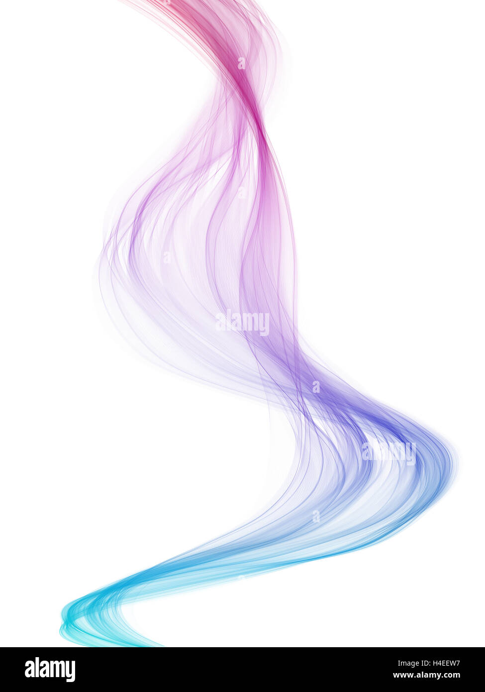 Beautiful satin colorful veil on a white background Stock Photo - Alamy