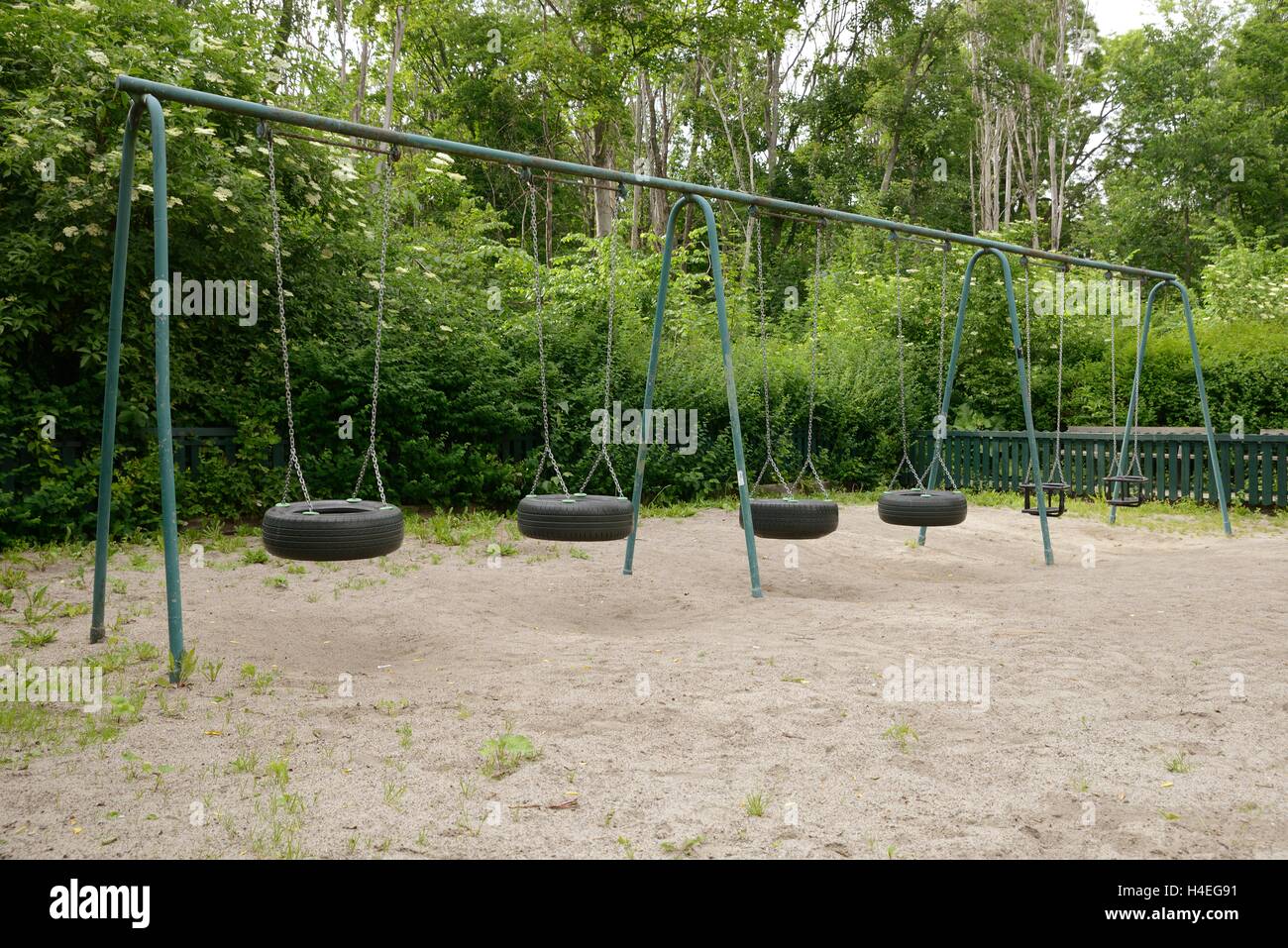 Damaged swing hi-res stock photography and images - Alamy