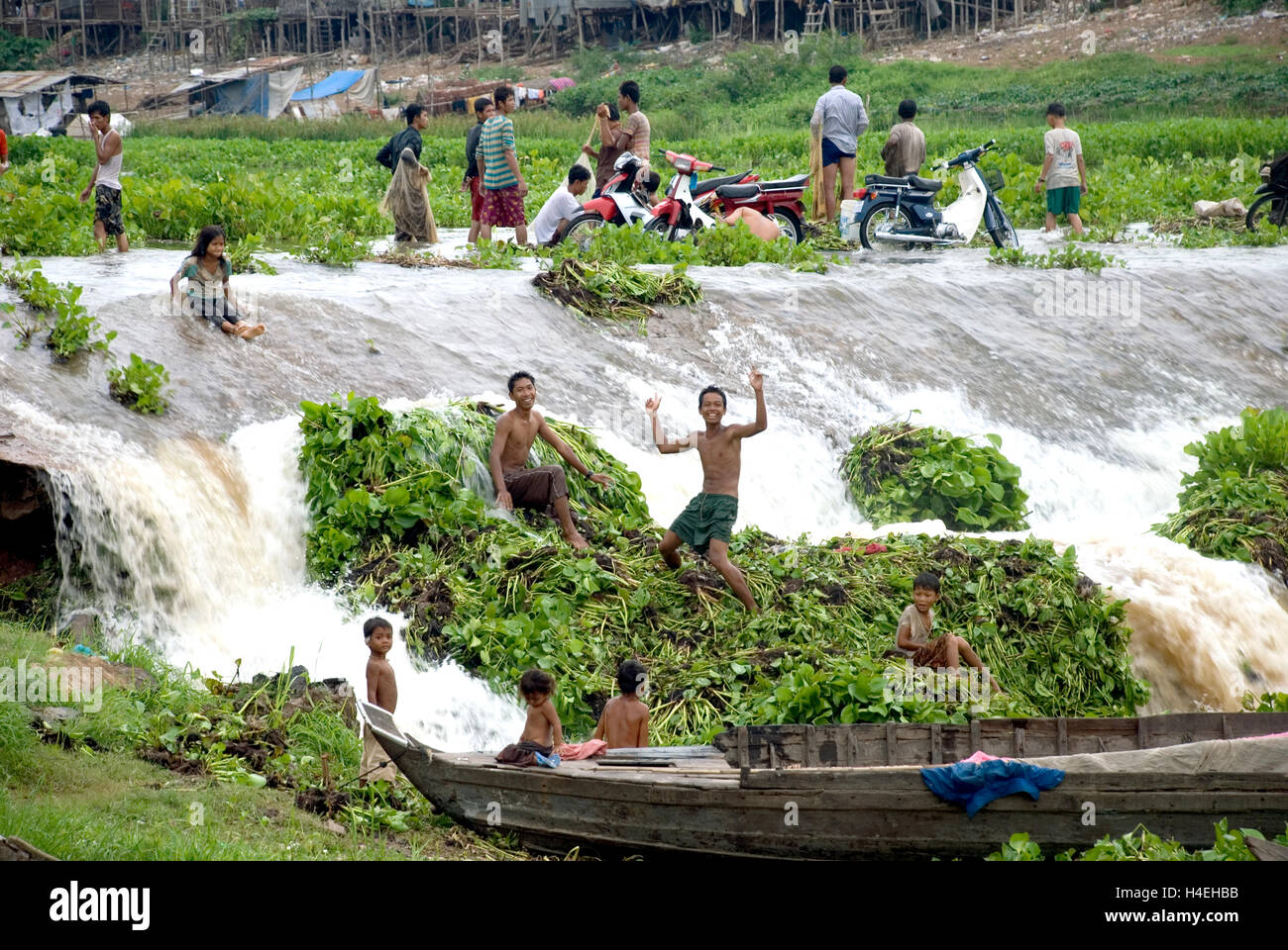 Cambodia, Kompong Chhnang Stock Photo - Alamy