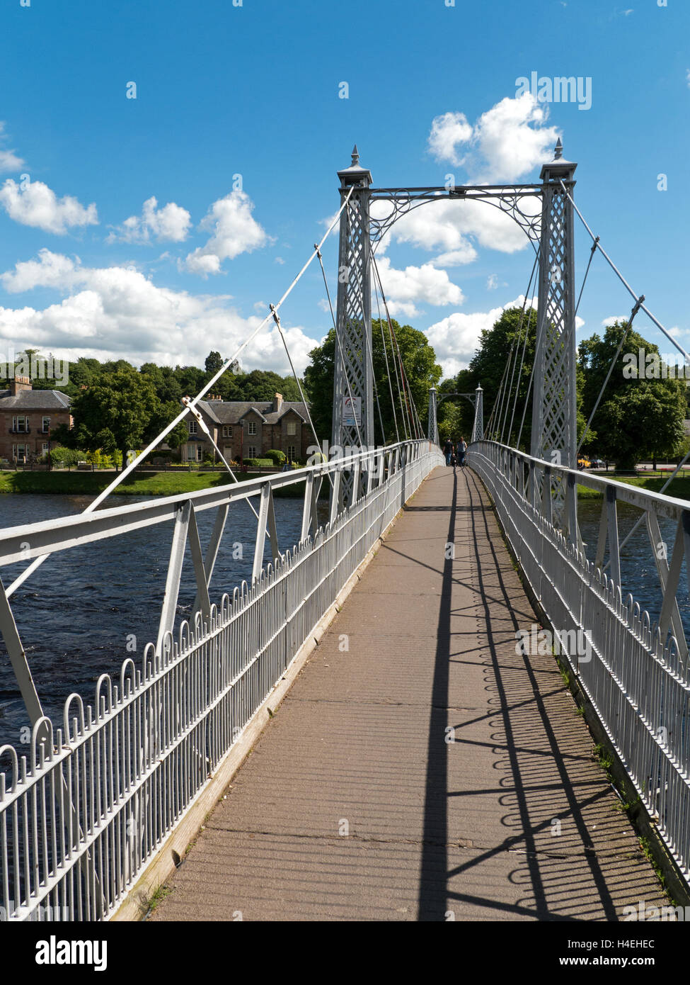 The infirmary suspension bridge hi-res stock photography and images - Alamy