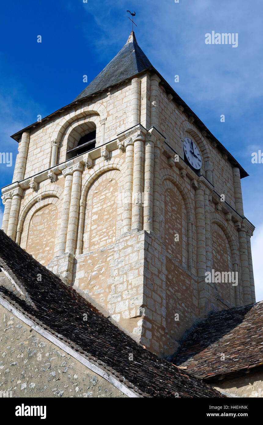 Angles-sur-l'Anglin, Beautiful village of France Stock Photo - Alamy