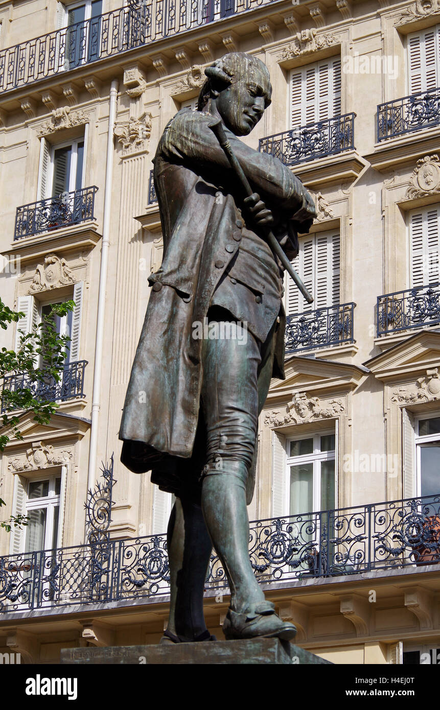 Pierre augustin caron de beaumarchais sculptor louis clausade 1865 1899 ...