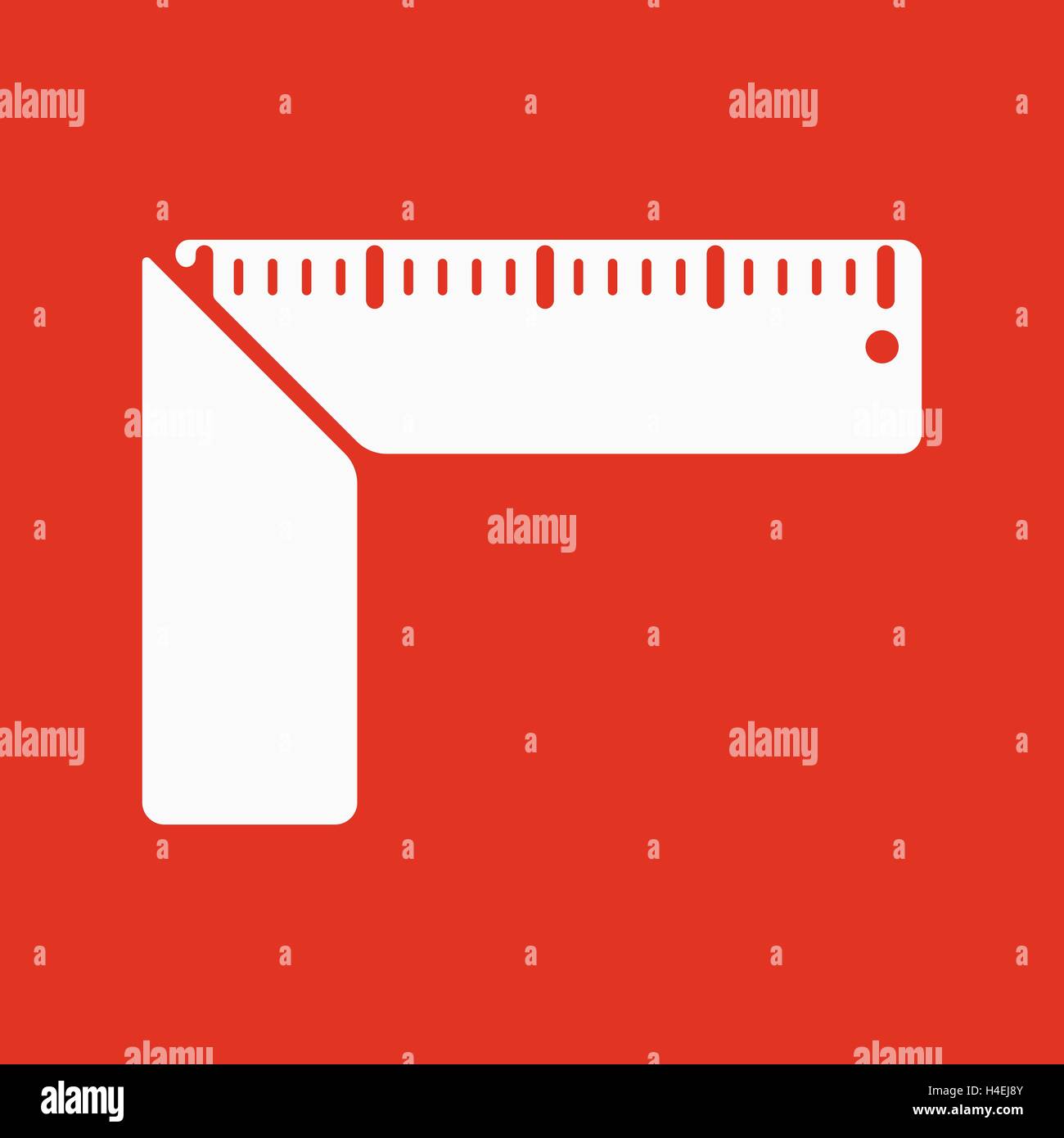 Building setsquare Stock Vector Images - Alamy