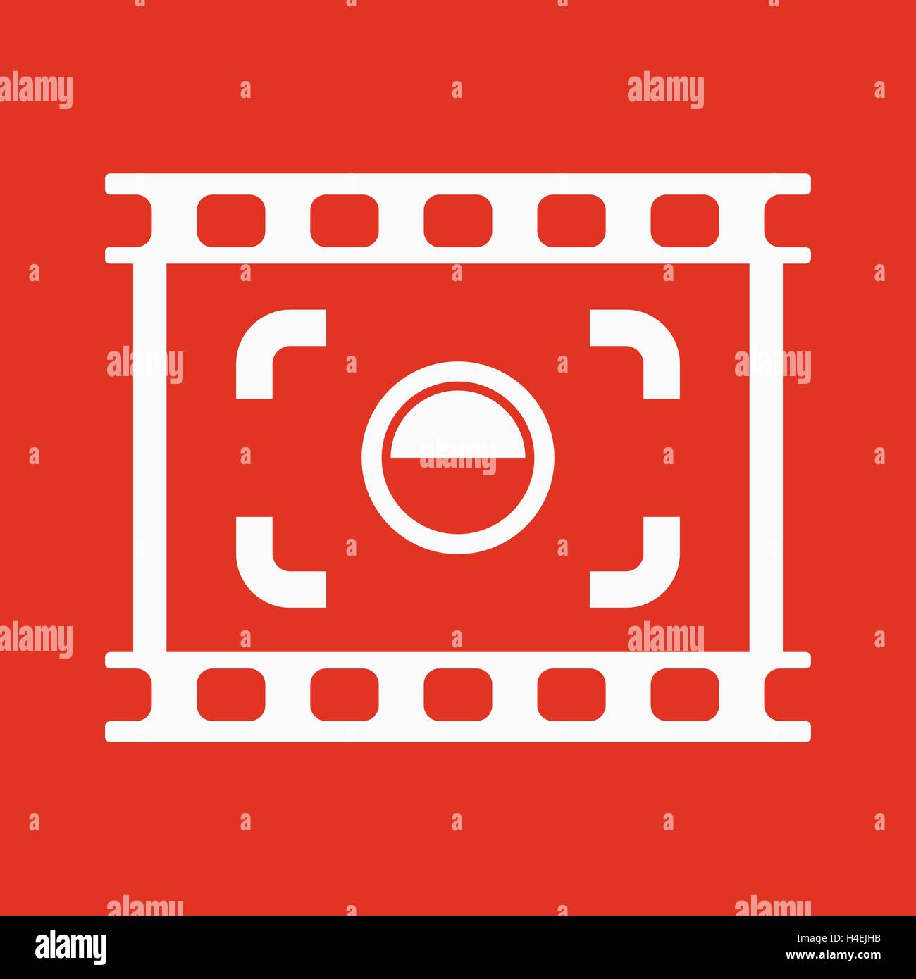 The viewfinder icon. Focusing and photography, photo symbol. Flat Stock ...