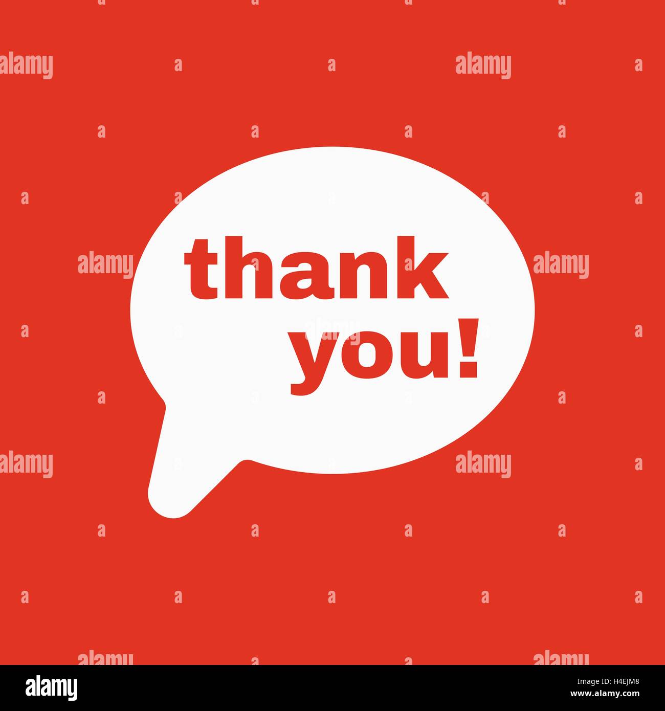 The thank you icon. Thanks symbol. Flat Stock Vector Image & Art - Alamy